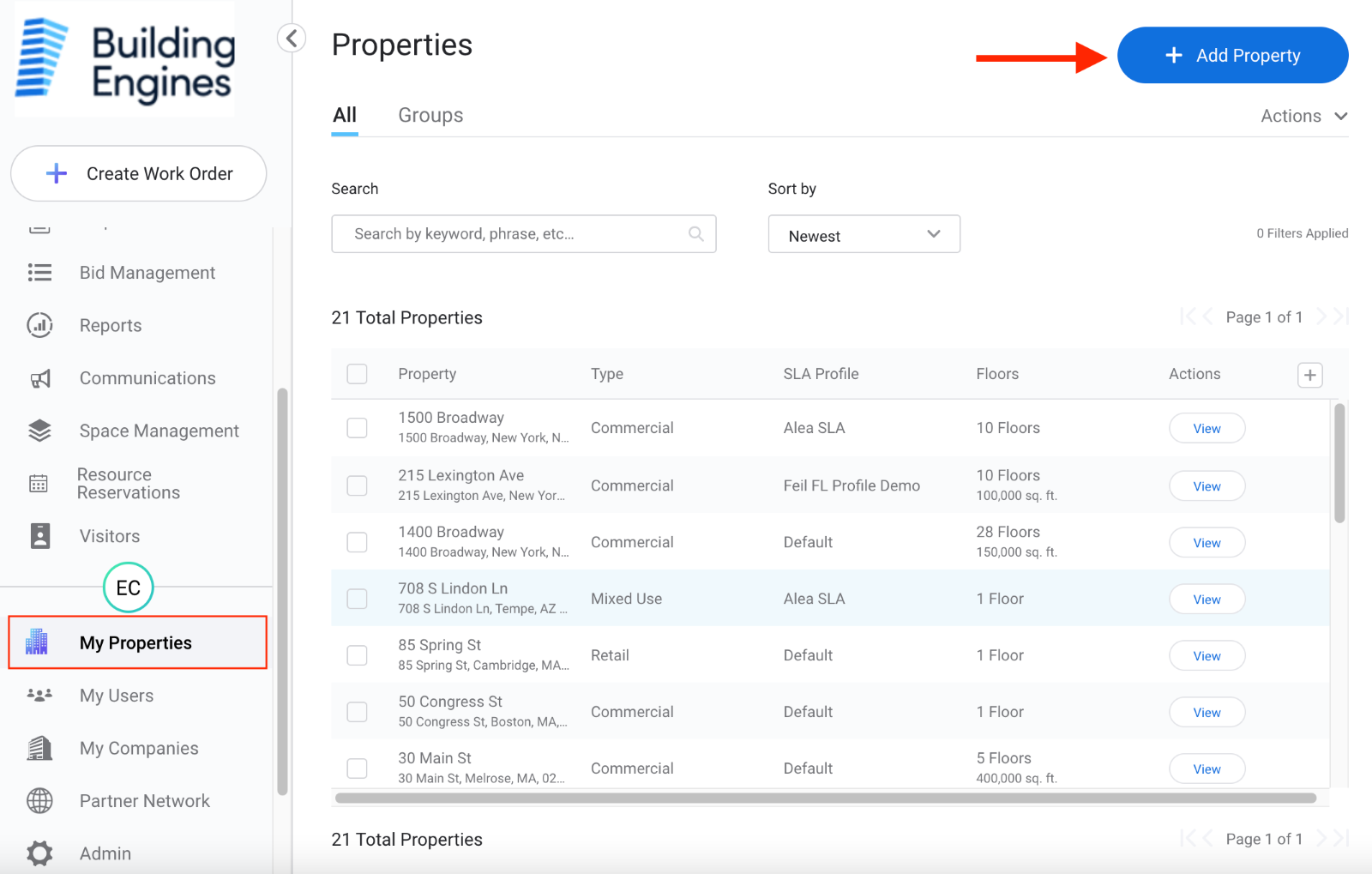 Adding Properties – Prism Support Center Adding Properties – Prism Support Center