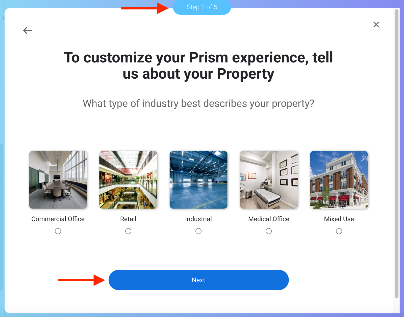 Adding Properties – Prism Support Center