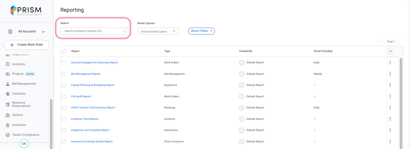 How to Filter and Download Reports – Prism Support Center How to Filter and Download Reports – Prism Support Center