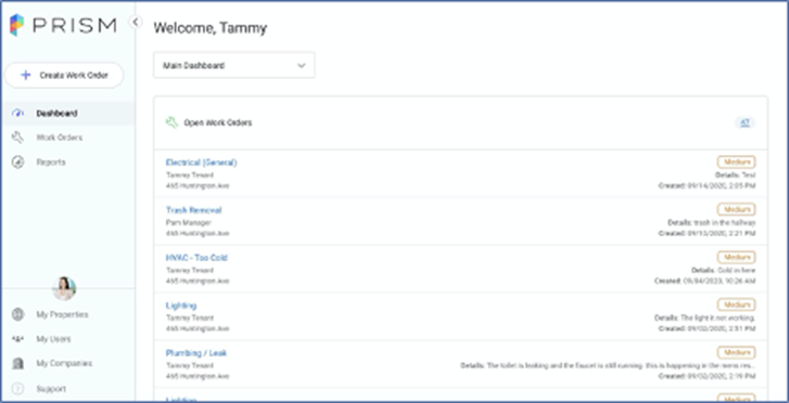 Prism Tenant General Overview – Prism Support Center