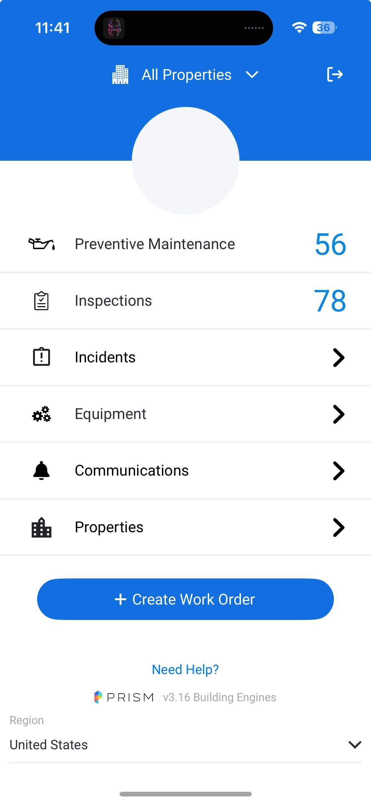 Creating a Work Order (Mobile App) – Prism Support Center