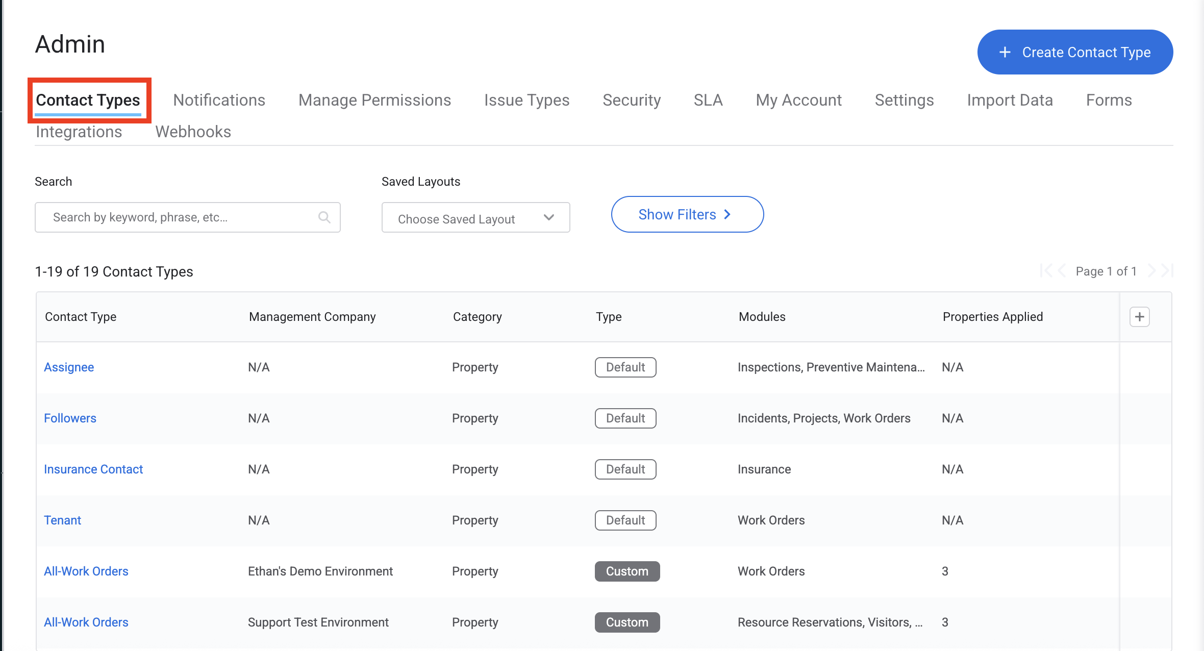 Configuring Work Order notifications – Prism Support Center